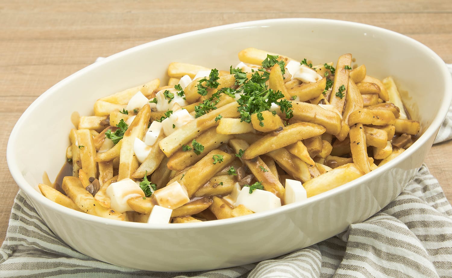 Maple Syrup Poutine (ปูตินเมเปิลไซรัป)