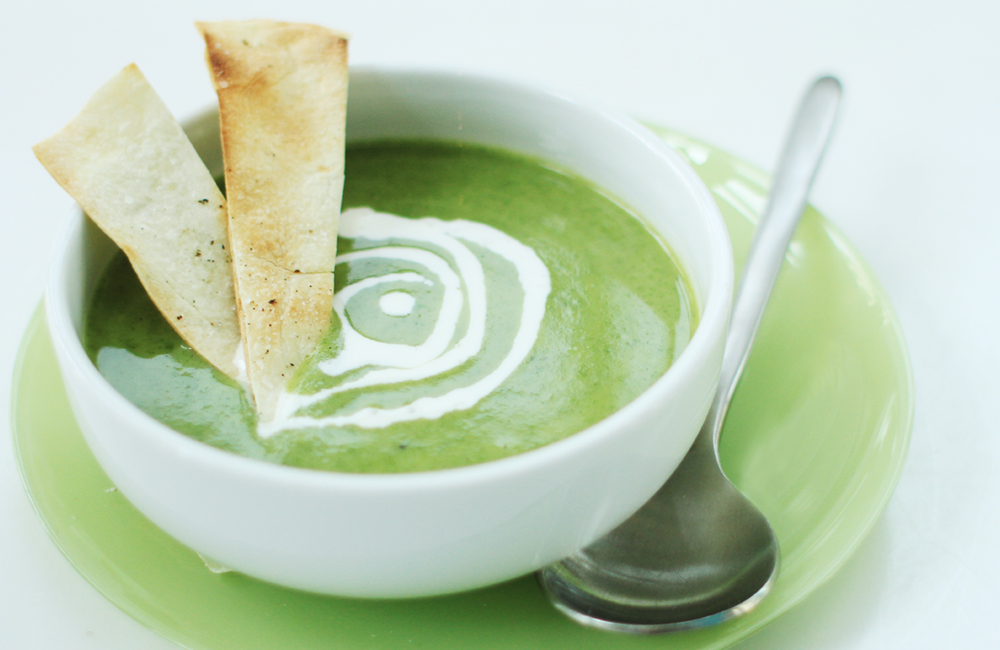 Spinach Soup (ซุปผักโขม)