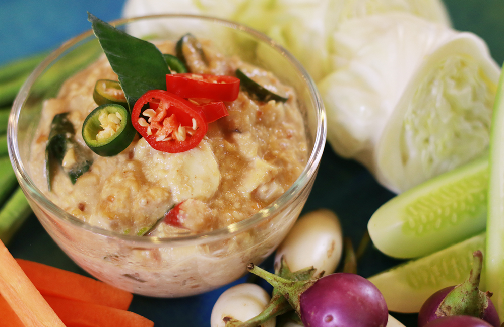 Vegetarian Fermented Soybeans Dipping (หลนเต้าเจี้ยวเจ)