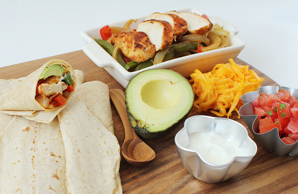 Chicken Fajitas (ฟาฮิต้าไก่)