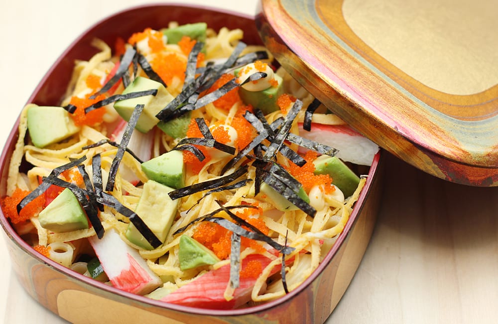 Sushi Pasta Salad (สลัดซูชิพาสต้า)