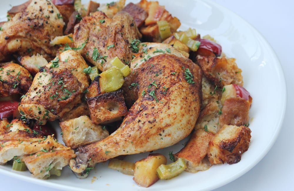 Inside Out Chicken and Stuffing (ไก่ไม่ยัดไส้)