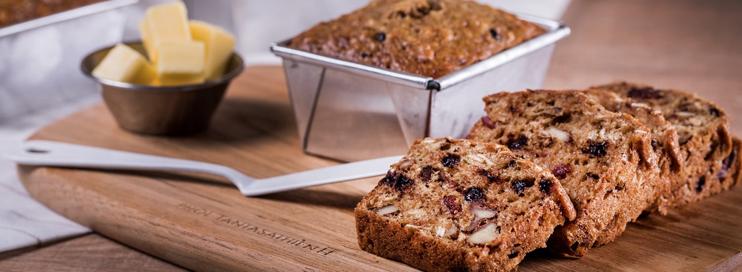 Healthy Banana Split Bread (เฮลตี้บานานาสปลิตเบรด)