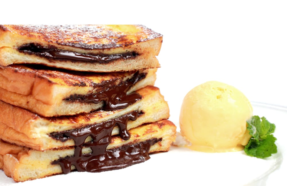 Chocolate French Toast (ช็อกโกแลตเฟรนช์โทสต์)
