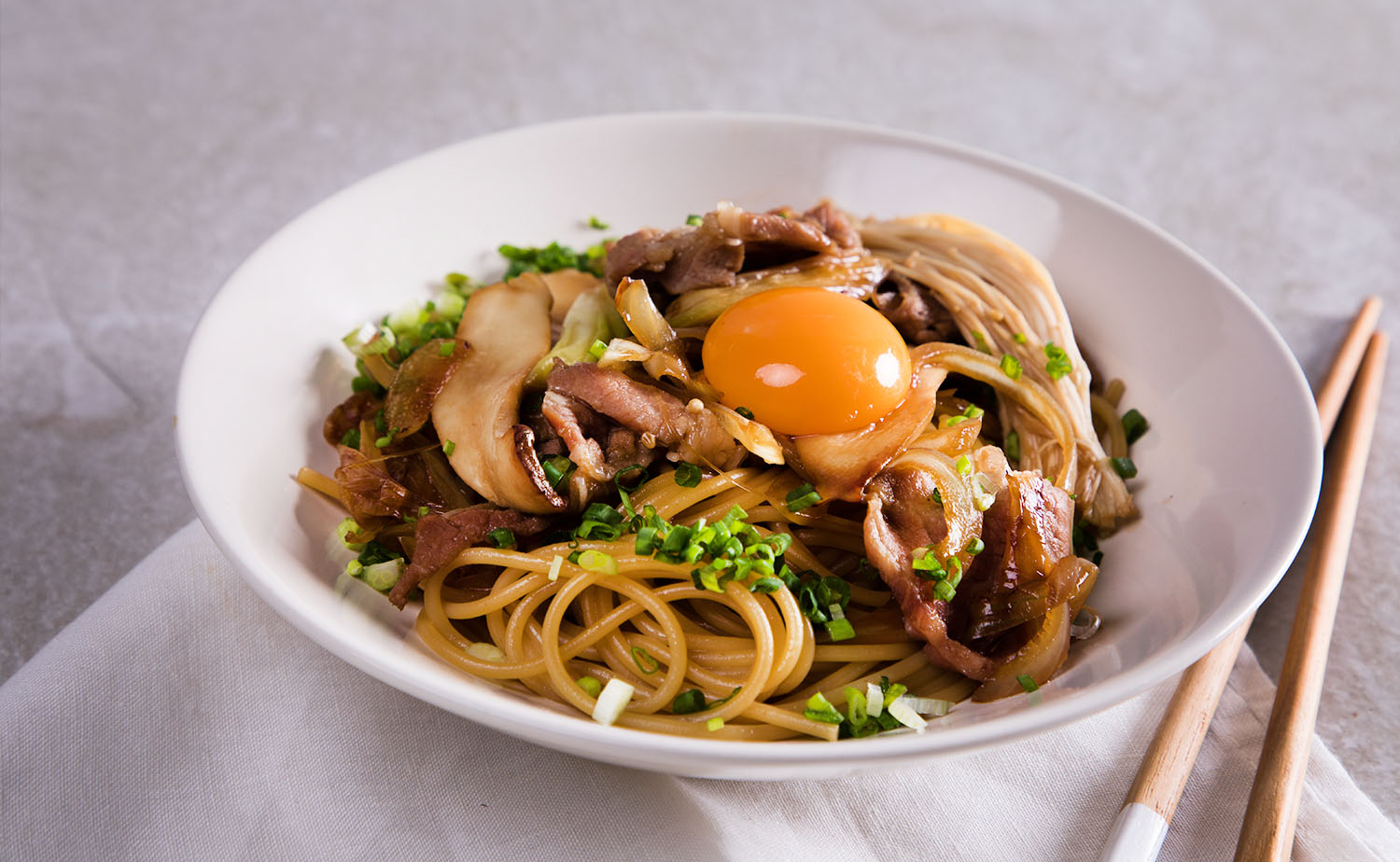 Japanese Suki Pasta (พาสต้าสุกี้ญี่ปุ่น)