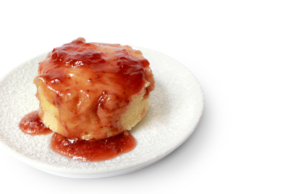 Jam Steamed Pudding (พุดดิ้งแยม)