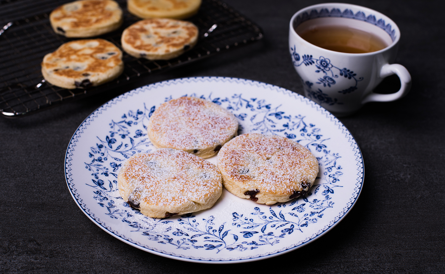 Welsh cake (เค้กกระทะสไตล์เวลส์)