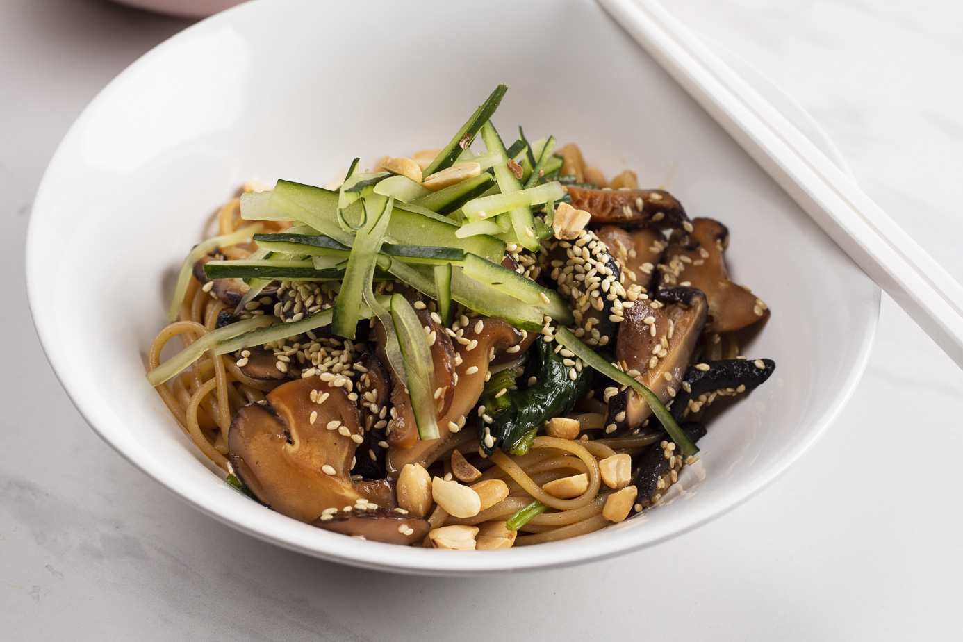 Chilli Oil Pasta Noodle (หมี่พาสต้าซอสน้ำมันพริก)