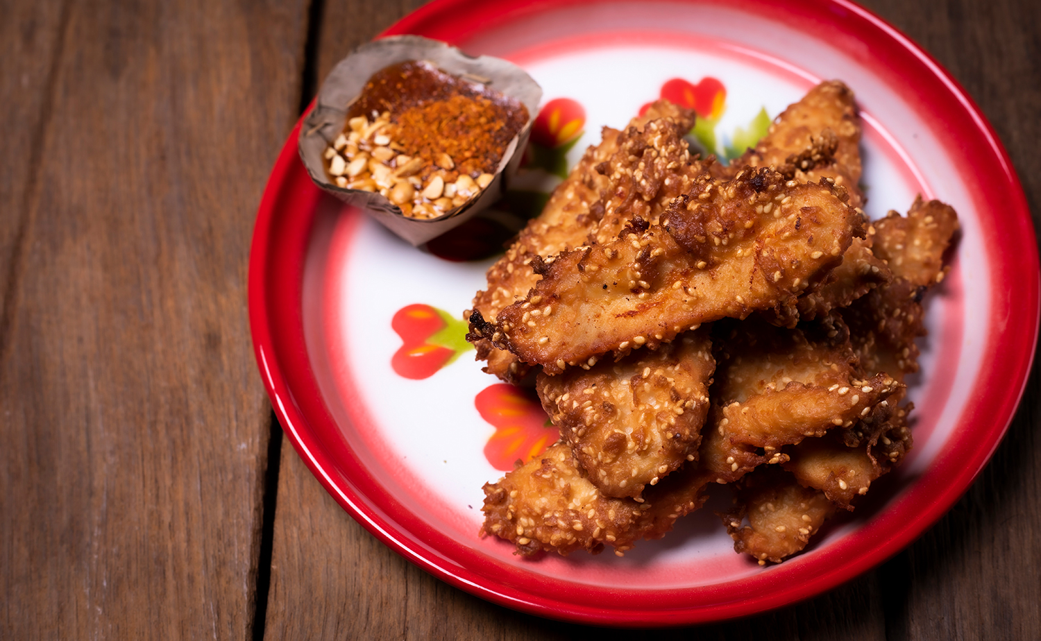 Fried Chicken Tender in Coconut Batter (ไก่แขก)