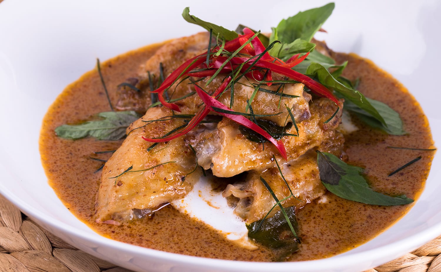 Chicken Wing Panang (พะแนงปีกไก่)