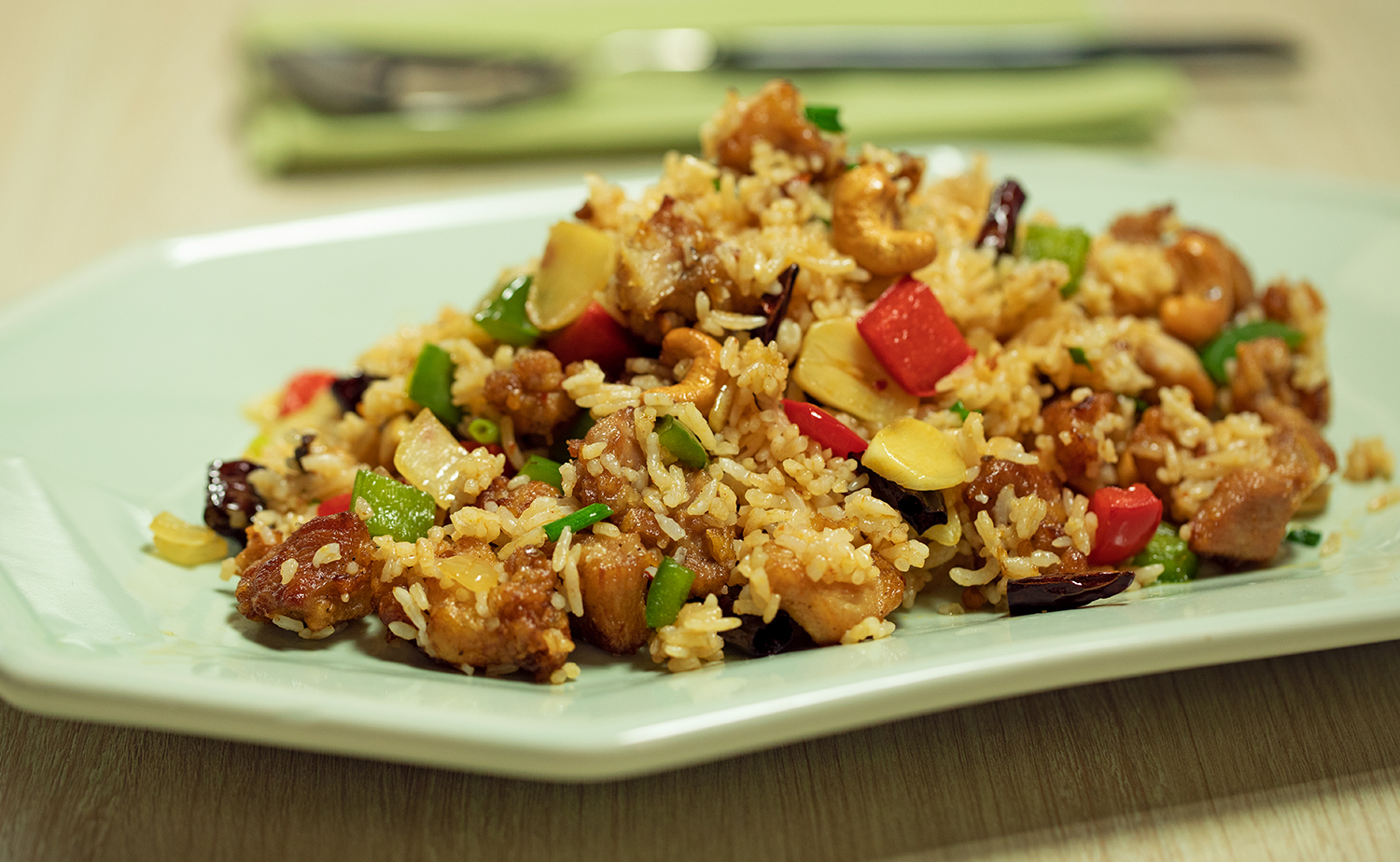Cambodian Style Chicken Fried Rice