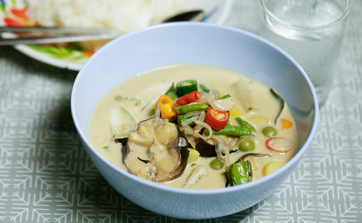 Catfish in Fermented Fish Broth (ปลาร้าทรงเครื่อง)