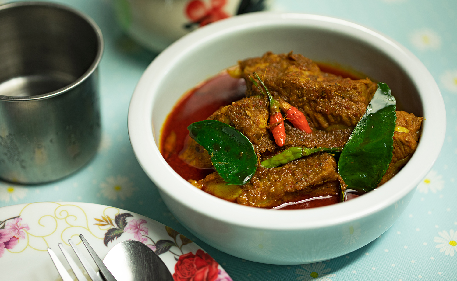 Southern Thai Curry with Spareribs (แกงคั่วพริกกระดูกหมู)