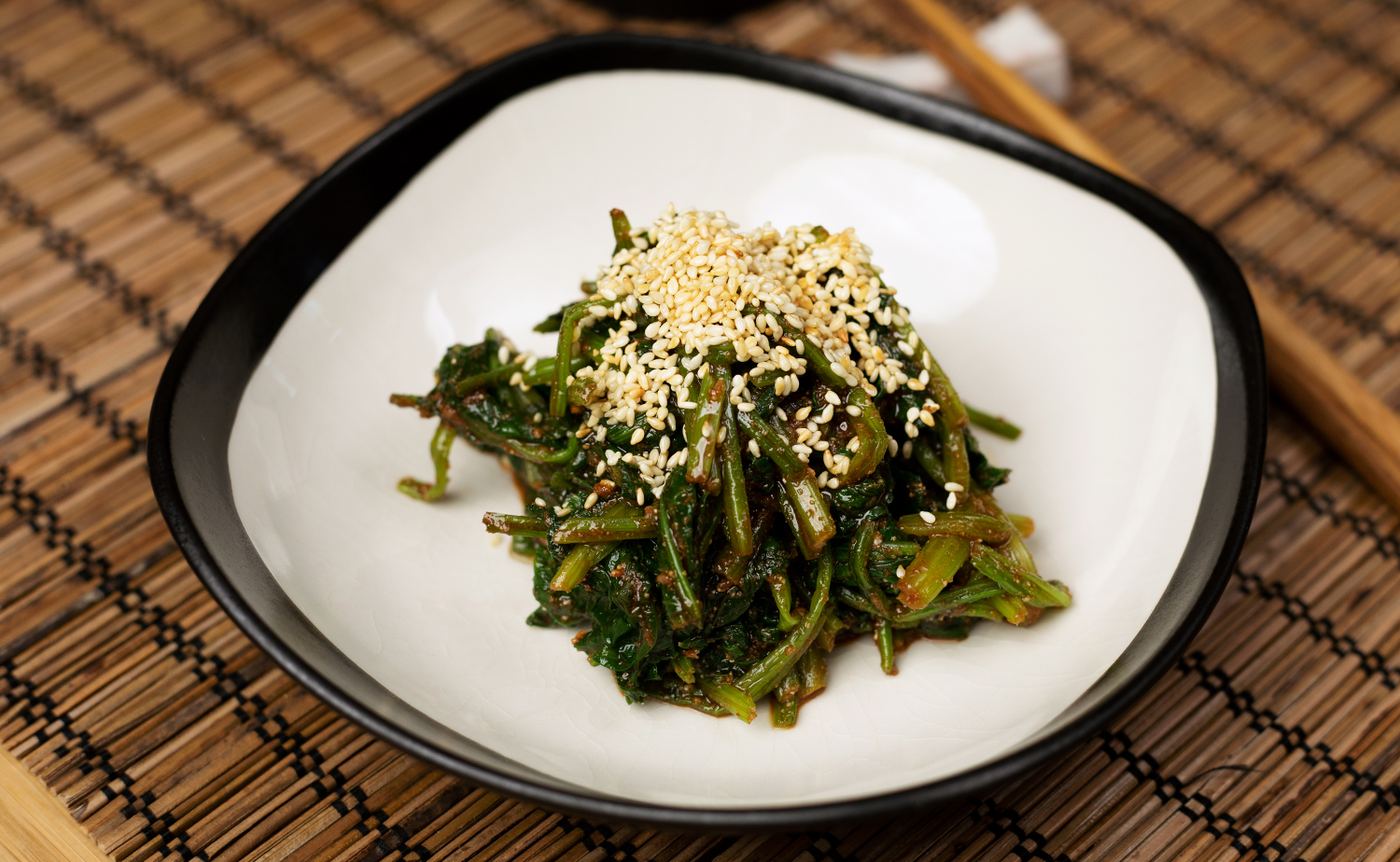 Spicy Gomae (ปวยเล้งซอสงารสจัด)