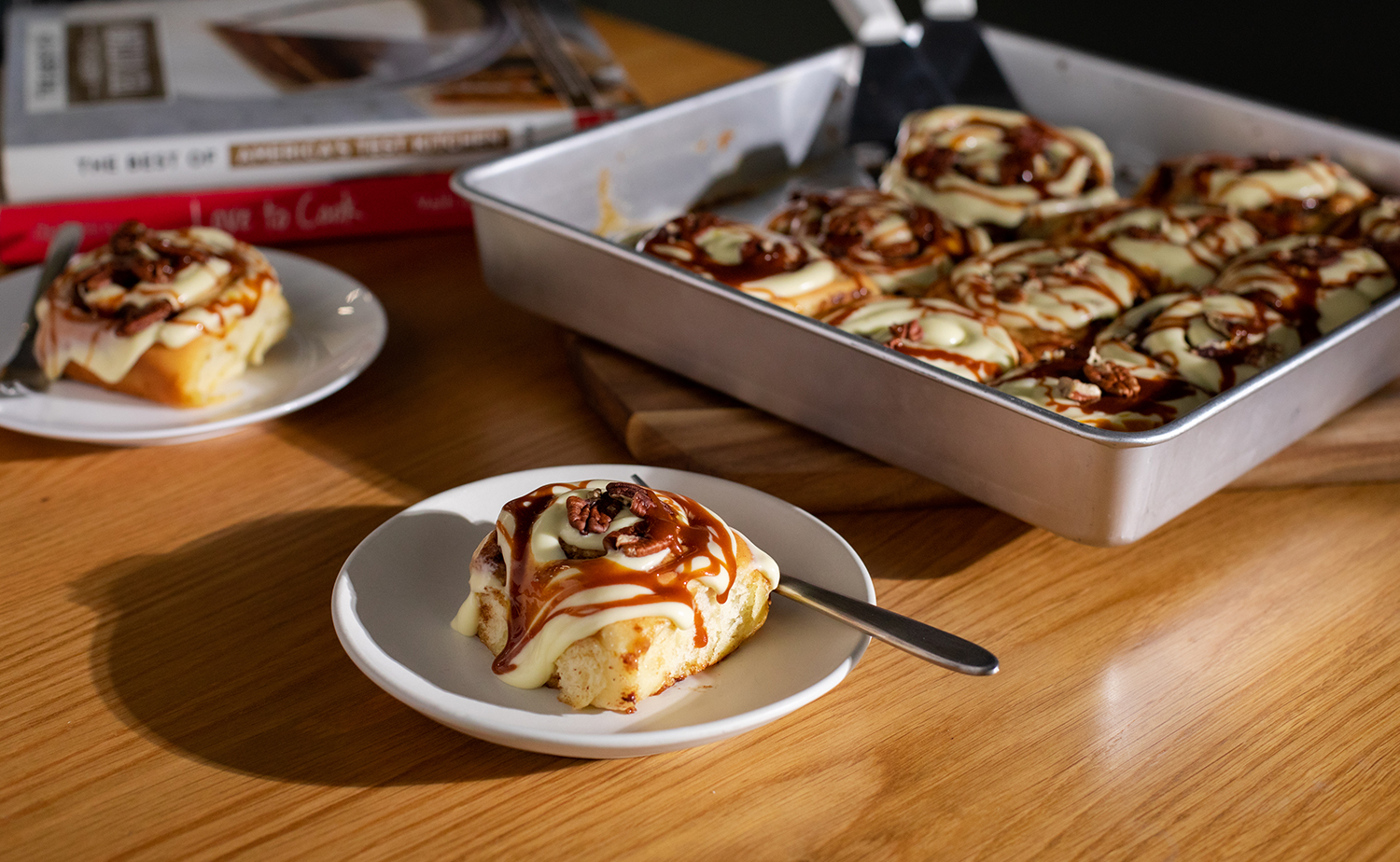 Pecan Cinnamon Rolls พีแคนชินนามอนโรล