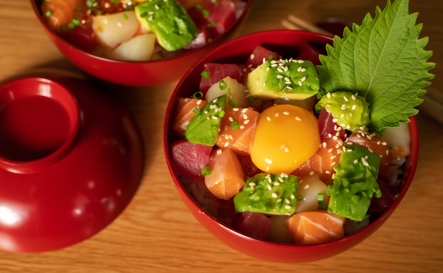 Zuke Don (ข้าวหน้าปลาดิบหมักโชยุ)