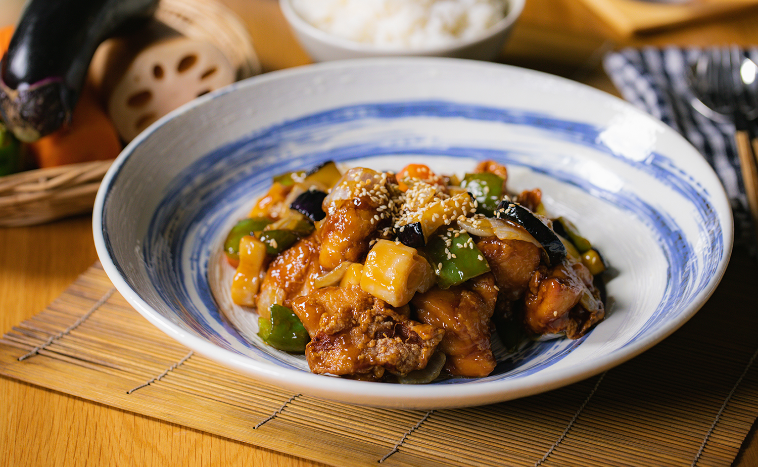 Kurozu-An (ไก่ทอดซอสเปรี้ยวหวานสไตล์ญี่ปุ่น)