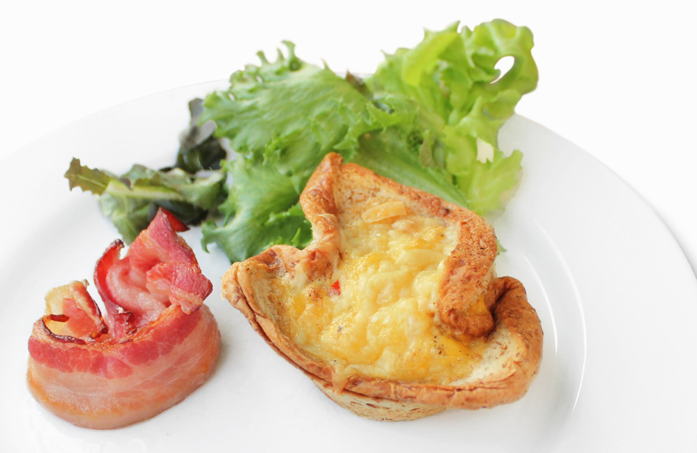 Mini American Breakfast (อาหารเช้าอเมริกันมื้อเล็ก)