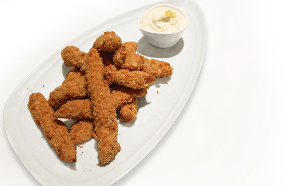 Chicken Nugget with Lemon Aioli (ไก่นักเก็ต)