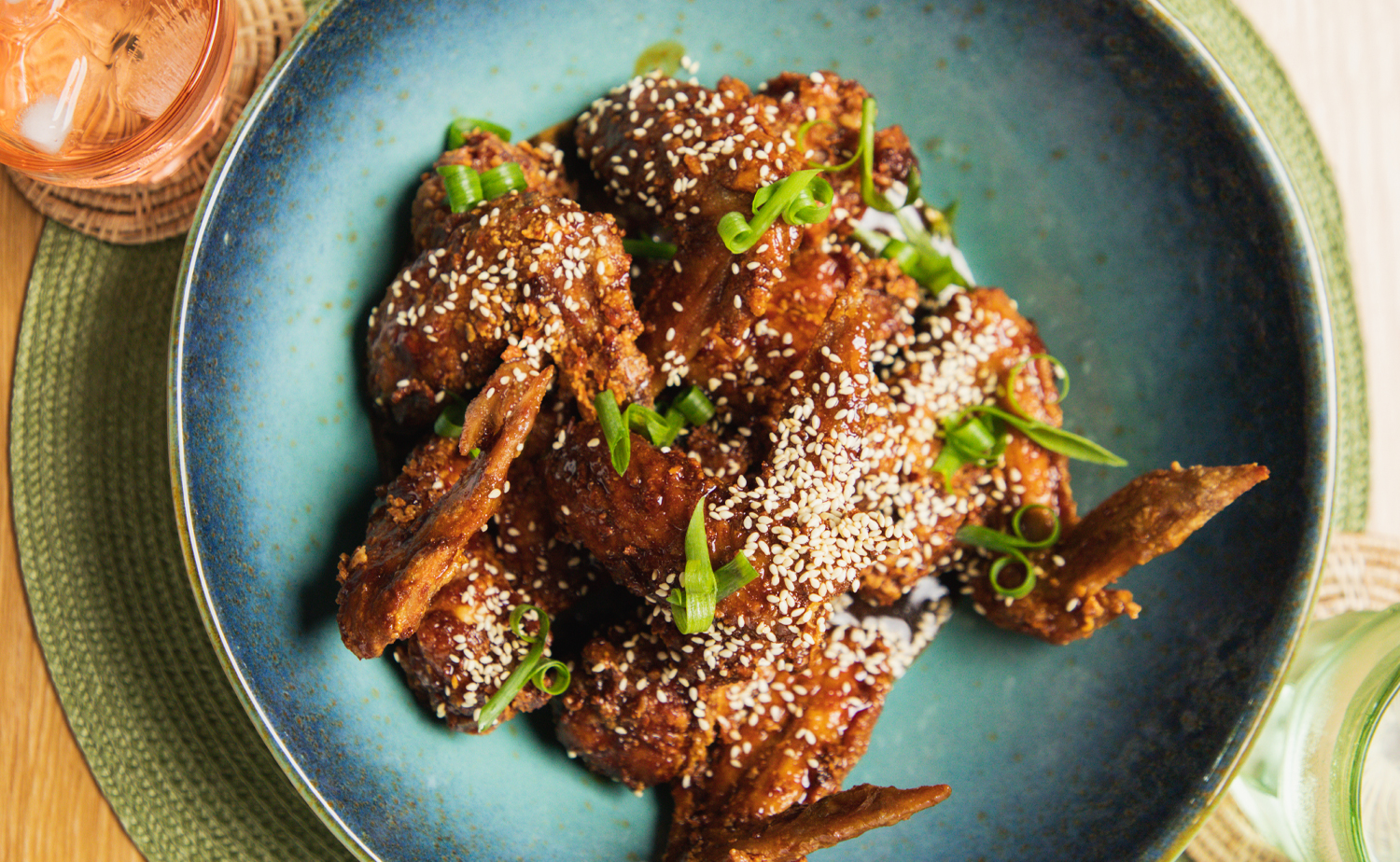 Orange Teriyaki Wings (ปีกไก่ทอดซอสเทริยากิส้ม)