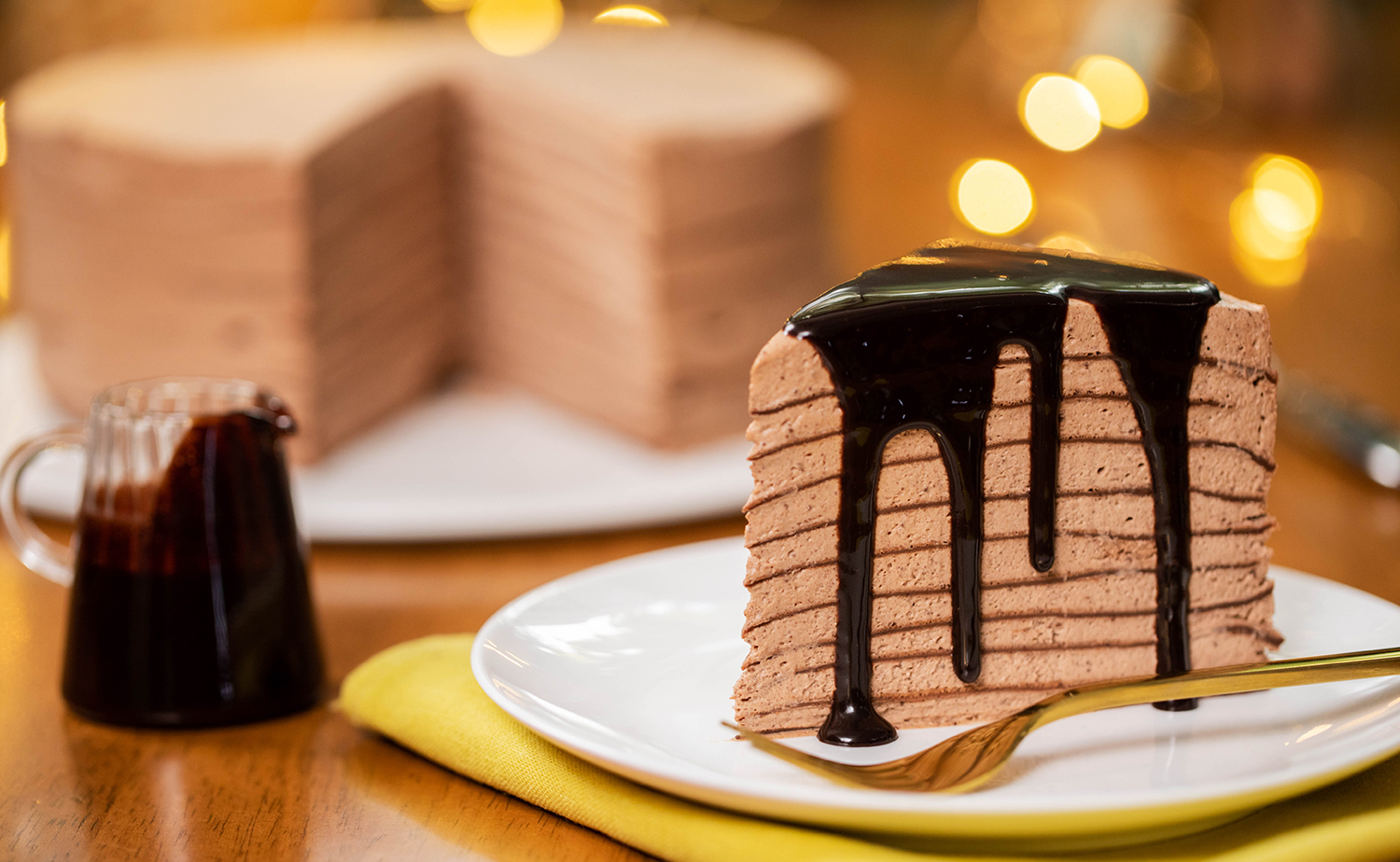 Cocoa Crepe Cake (เครปเค้กโกโก้)