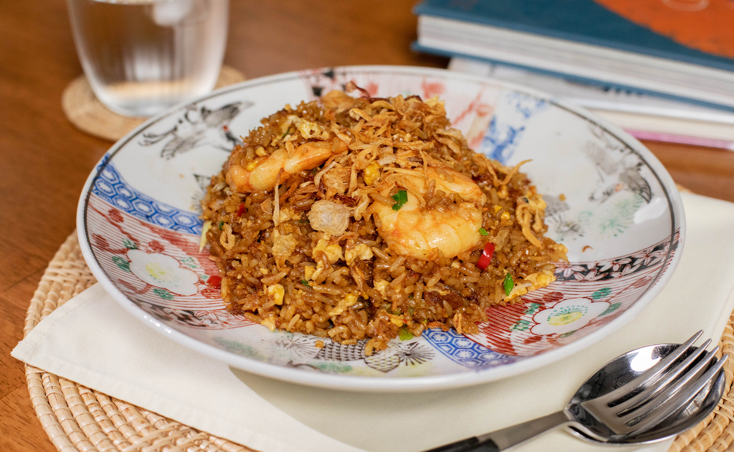 Nyonya Fried Rice (ข้าวผัดเนียงยา)
