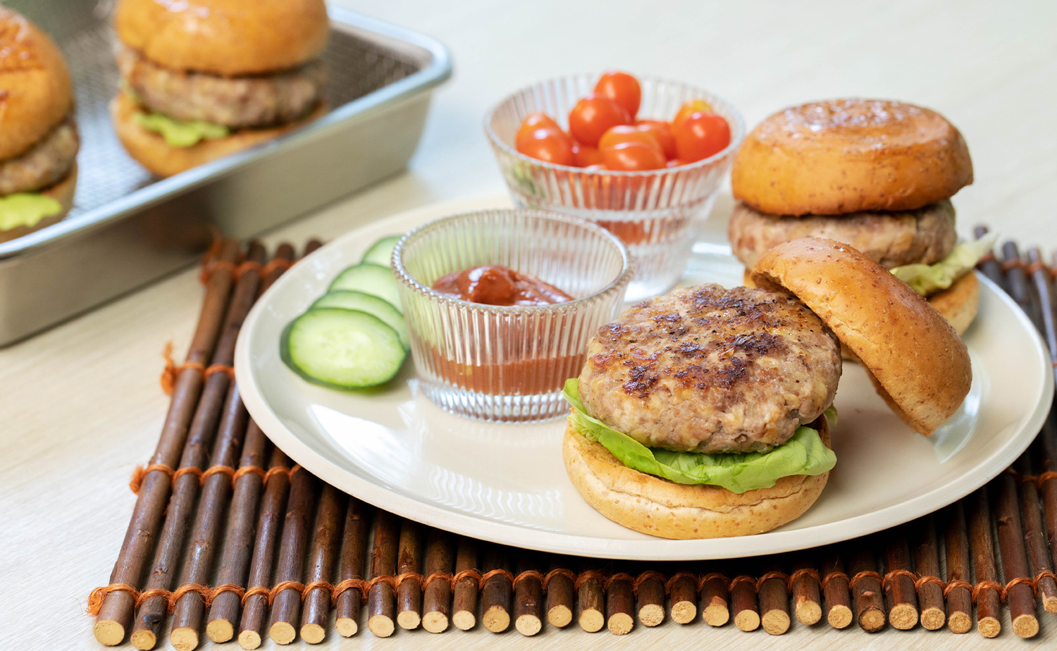 Japanese Burger (เบอร์เกอร์ญี่ปุ่น)