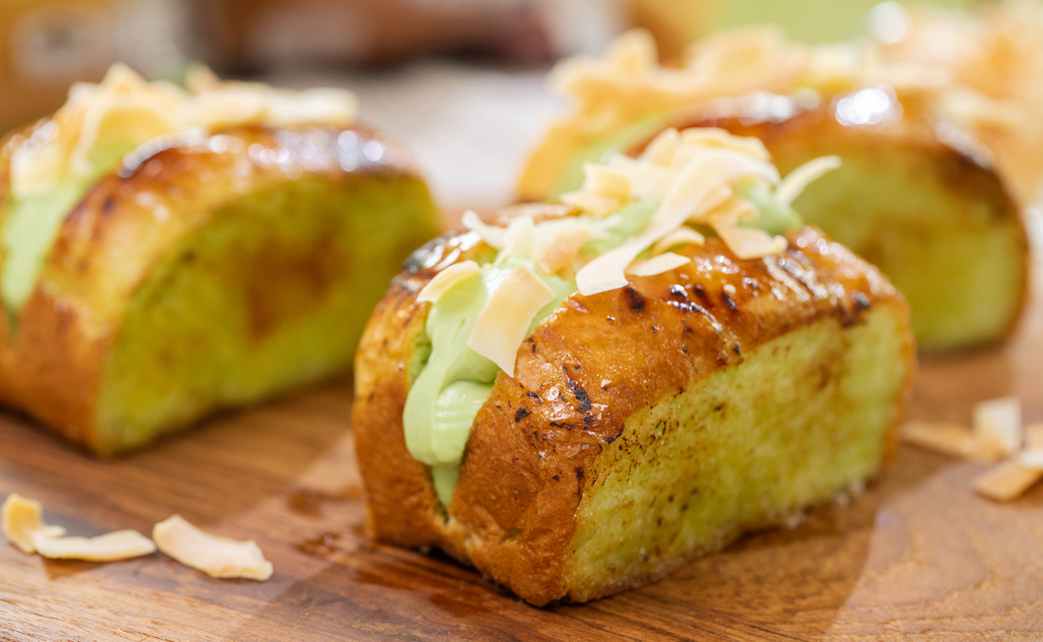 The Ultimate Pandan Kaya Toast (สุดยอดขนมปังสังขยา)