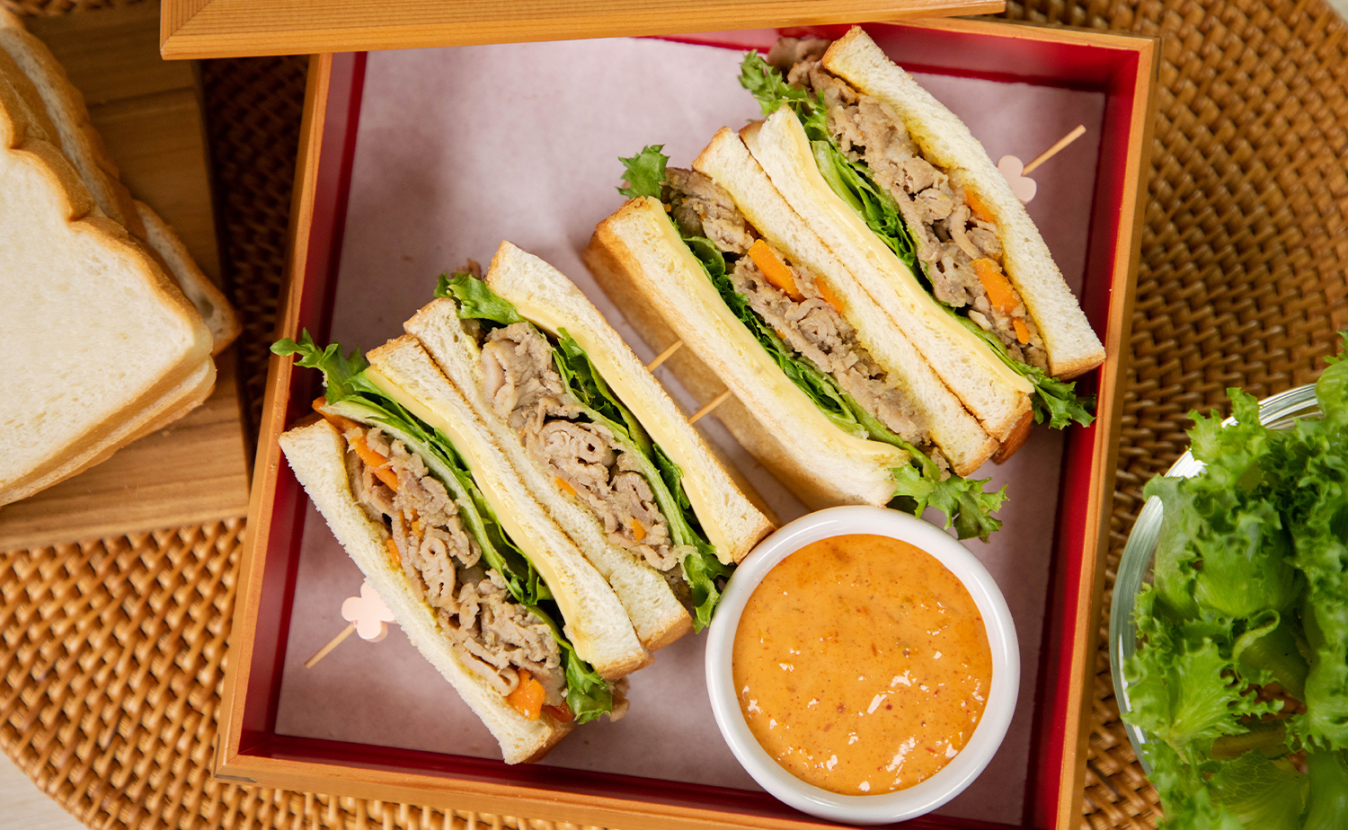 Bulgogi Sandwich (แซนด์วิชบูลโกกิ)