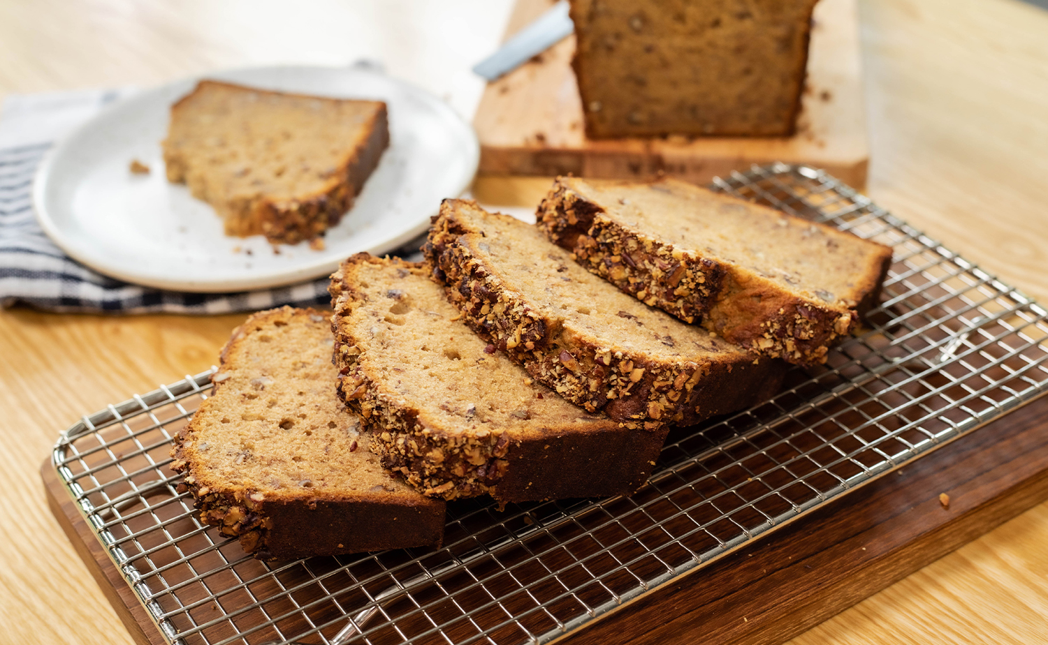 Miso & Honey Banana Bread (บานาน่าเบรดมิโสะฮันนี)