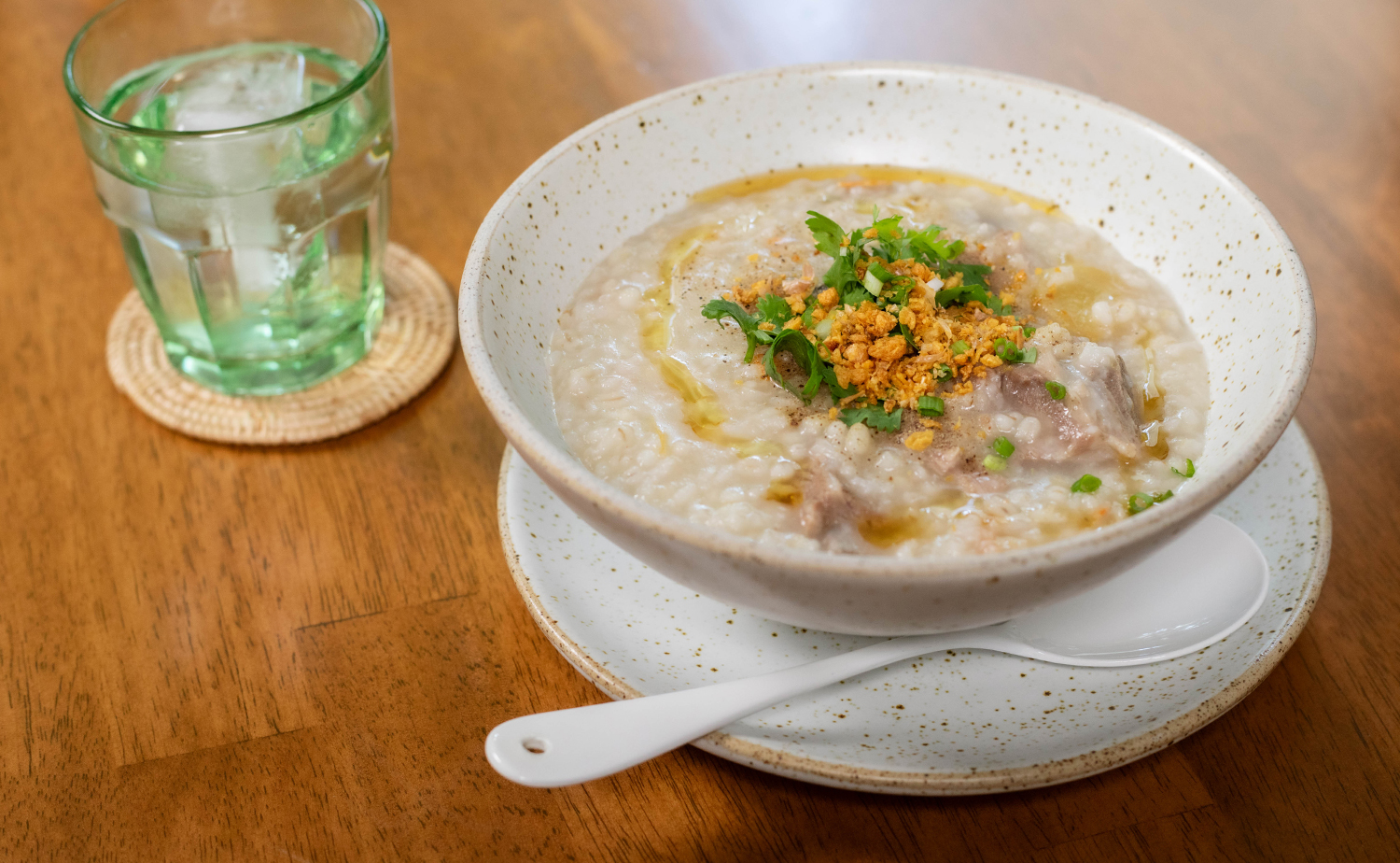 Pork Ribs Barley Porridge (โจ๊กบาร์เลย์ซี่โครงหมู)