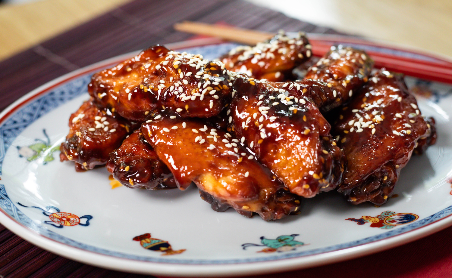 Char Siu Chicken Wings (ปีกไก่ชาชู)