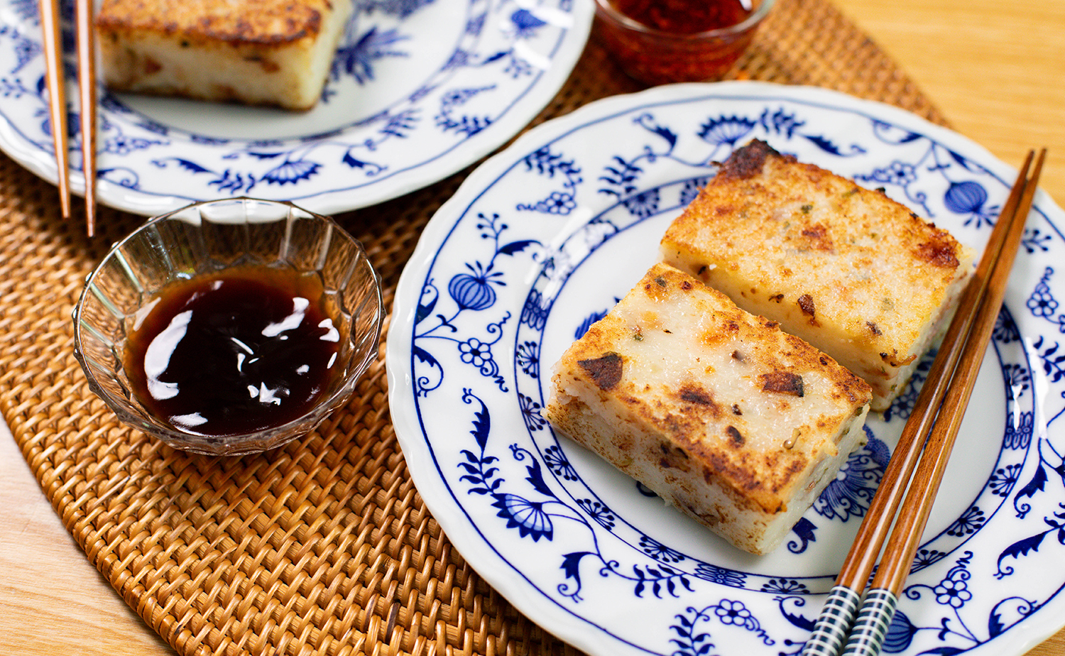 Turnip Cake (ขนมผักกาด)