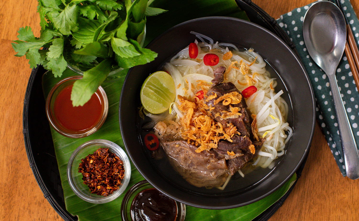 Beef Cheek Pho (เฝอแก้มวัว)