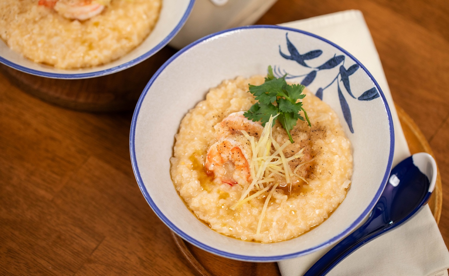 Braised Rice with Salted Egg and Prawn (ข้าวตุ๋นกุ้งไข่เค็ม)