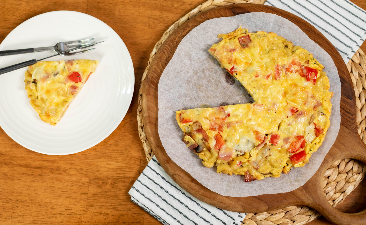 Pasta Frittata (พาสต้าฟริตตาต้า)