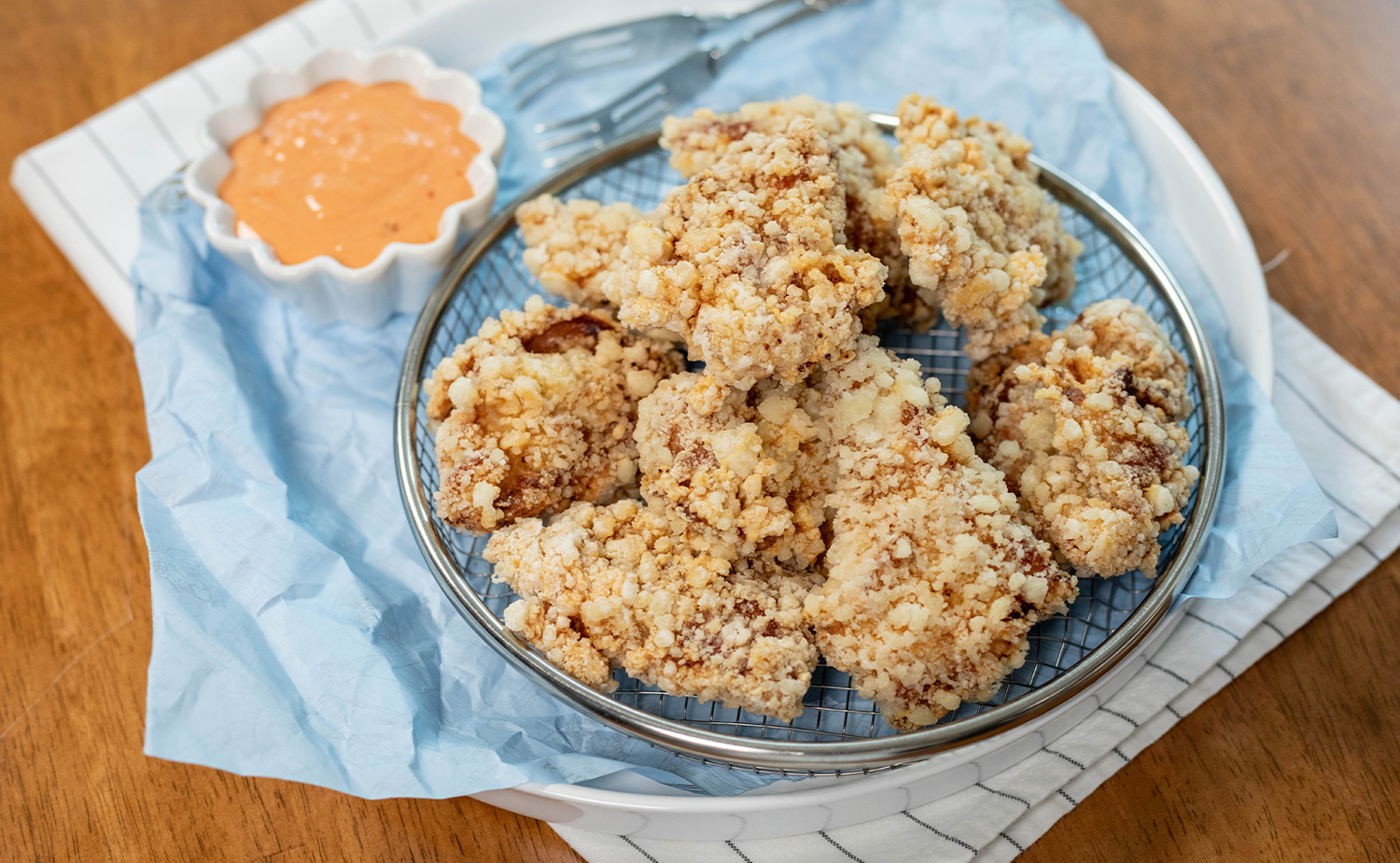 Crispy Snow Chicken (ไก่หิมะ)