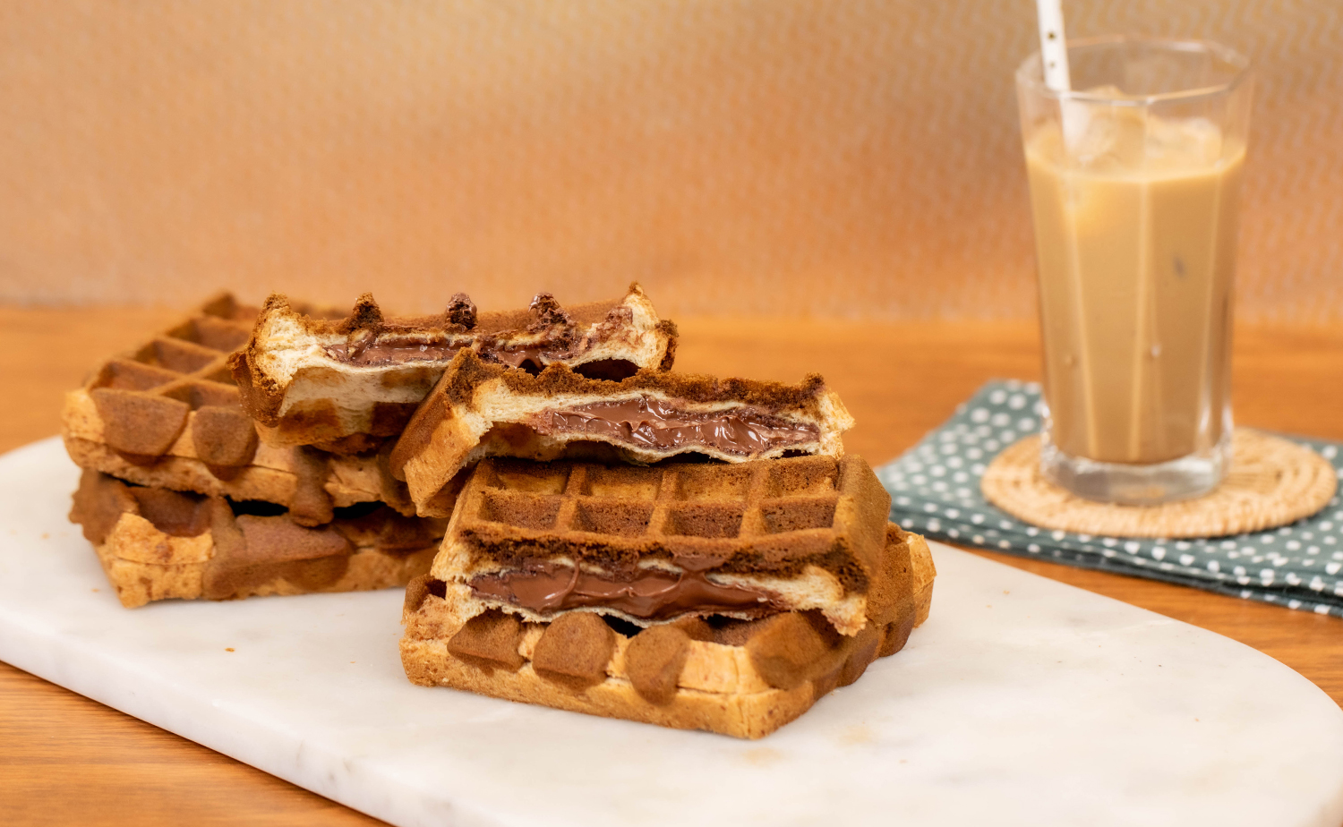 Cofffee Waffle Toast (คอฟฟี่วาฟเฟิลโทสต์)
