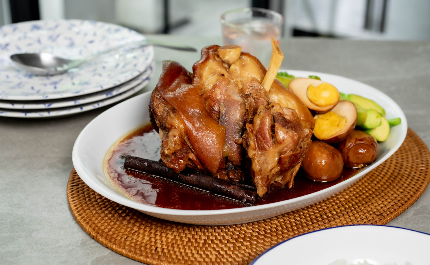 Pork Leg Stew (Instant Pot ขาหมูน้ำแดง)