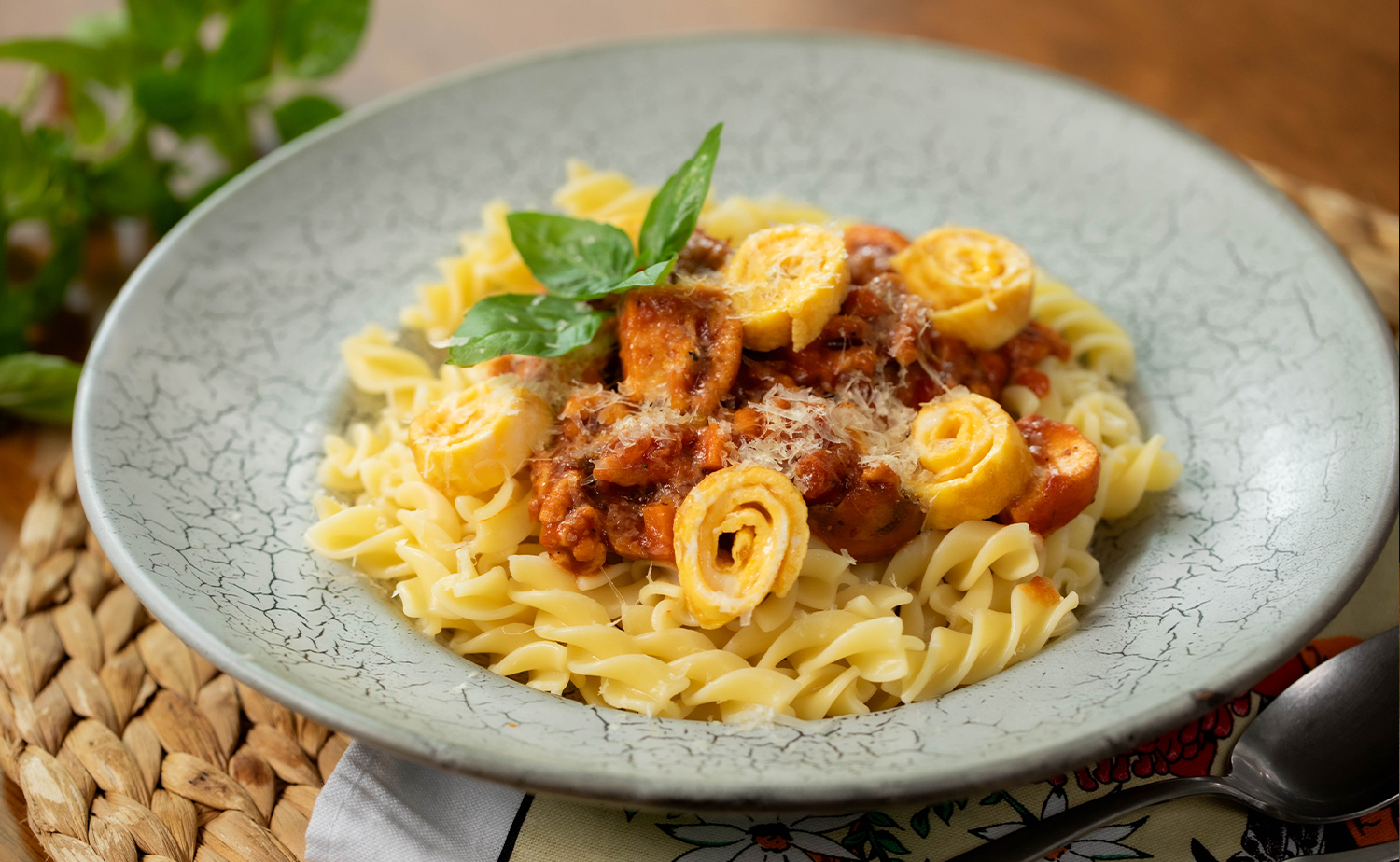 High-protein Pasta (พาสต้าโปรตีนสูง)