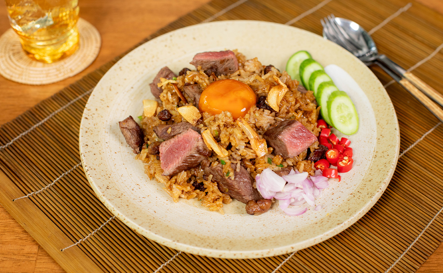 Beef Fat Fried Rice (ข้าวผัดมันเนื้อ)