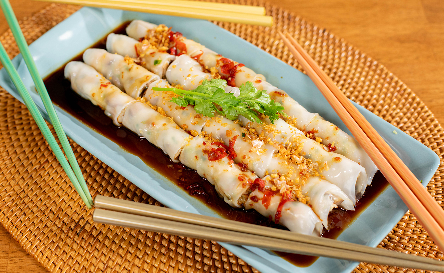 Crab Chang Fen (ก๋วยเตี๋ยวหลอดปู)