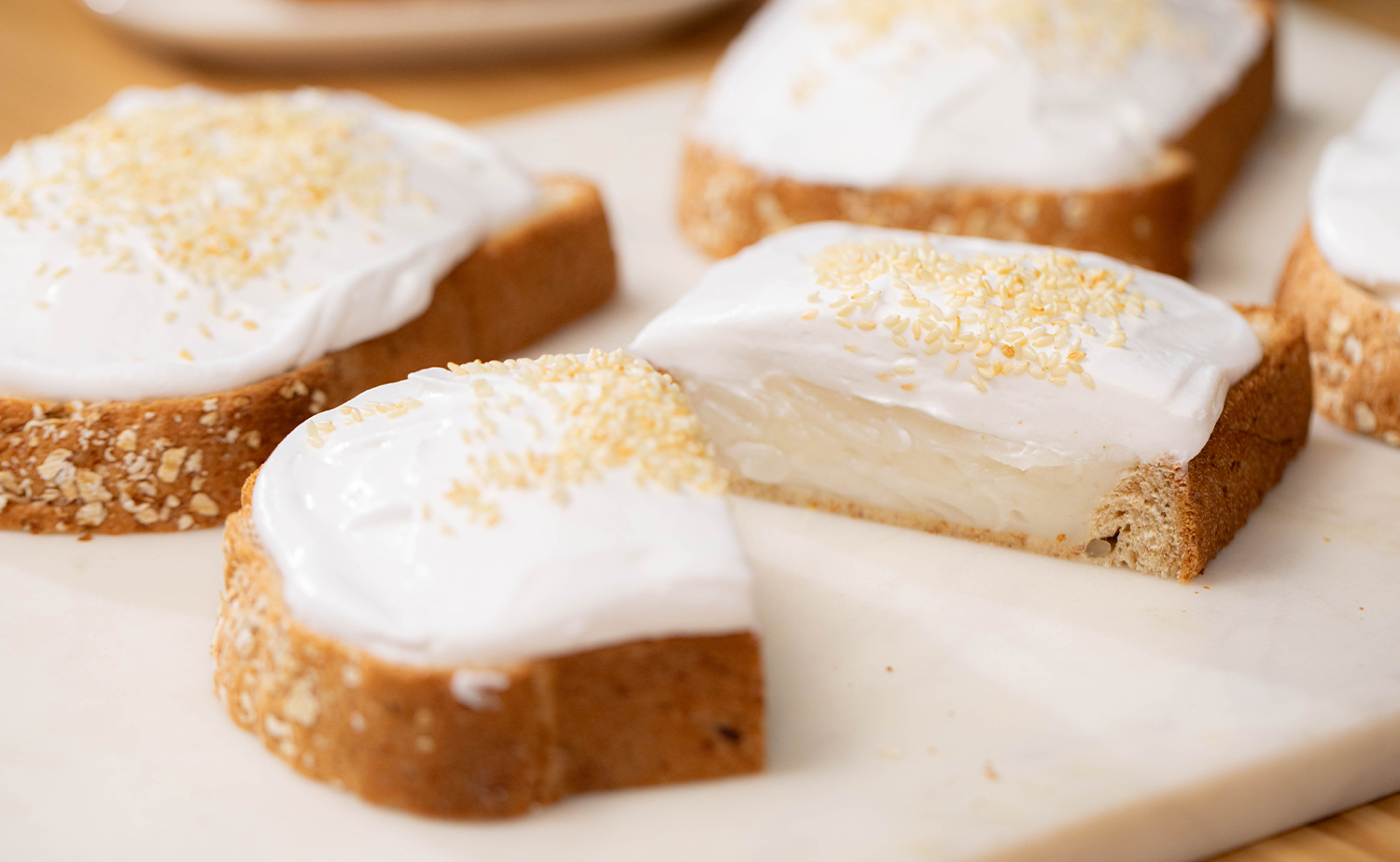 Coconut Bliss Bread (ขนมปังพายมะพร้าวอ่อน)
