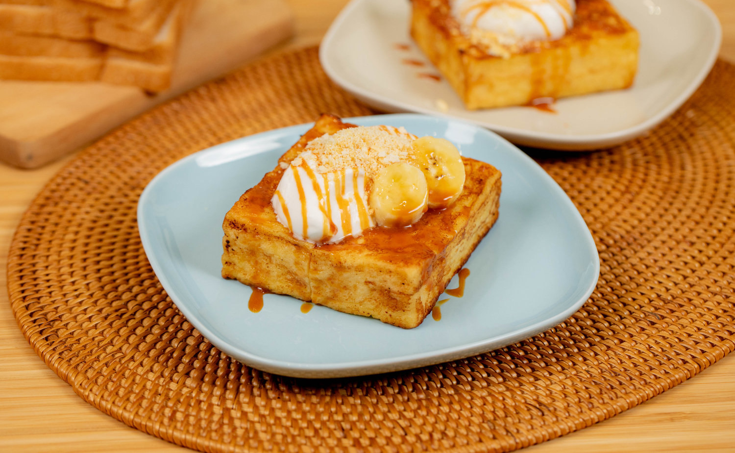 Banoffee French Toast (บานอฟฟี่เฟรนซ์โทสต์)
